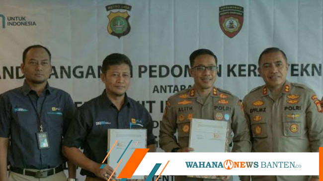 PLN UID Banten dan Ditpamobvit Polda Metro Jaya Teken MoU Pengamanan ...