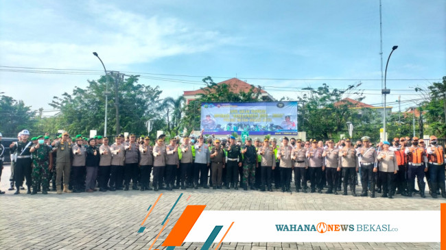 Polres Metro Bekasi Kota Gelar Operasi Keselamatan Jaya 2023 - Wahana News Bekasi
