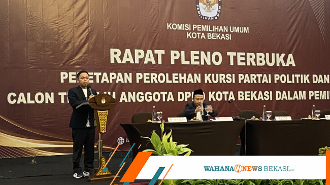 Gelar Pleno Terbuka, KPU Bekasi Tetapkan Kursi Parpol dan Caleg Terpilih 2024 - Wahana News Bekasi
