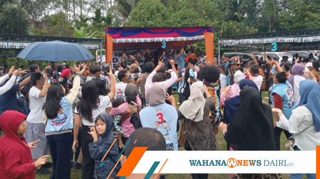 Kampanye di Silima Pungga-pungga, Danjor Nababan: Hanya dengan Pendidikan Kita Bisa Melihat ...