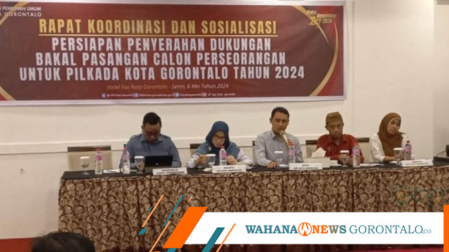 KPU Gorontalo: 2 Bapaslon Jalur Perseorangan Lanjut ke Verfak - Wahana News Gorontalo