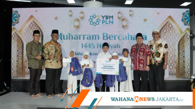 Di Momen 10 Muharram, YBM PLN Santuni 20 Ribu Anak Yatim dan Duafa di Indonesia - Wahana News ...