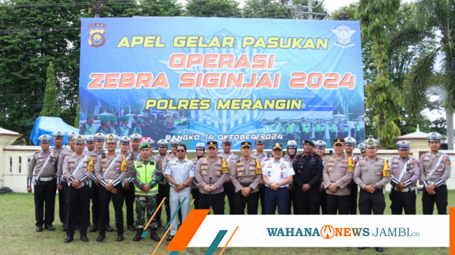 Terjunkan Personil Gabungan, Operasi Zebra Siginjai 2024 Dimulai, Ini Sasarannya - Wahana News Jambi