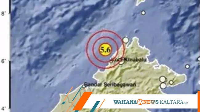 Gempa Terkini di Indonesia, Gempa di 349 Km Timur Laut Nunukan ...
