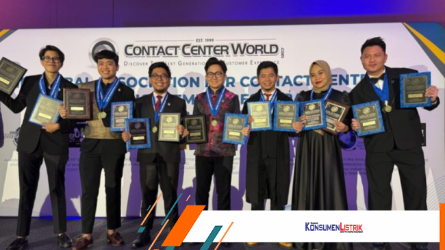 Contact Center PLN 123 Raup 14 Penghargaan GCCWA Internasional Tahun ...