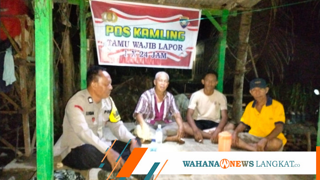 Bhabinkamtibmas Polsek Secanggang Perkuat Poskamling Demi Keamanan ...