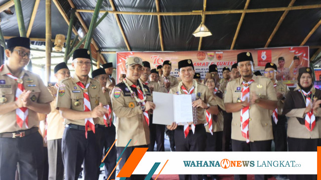 Pelantikan Pengurus Gerakan Pramuka Kwartir Ranting dan Mabiran Serta ...