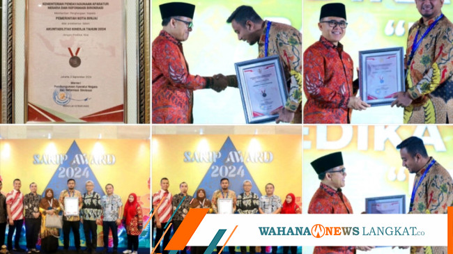 Pemko Binjai Terima Penghargaan SAKIP Award 2024 KemenPAN-RB - Wahana News Langkat