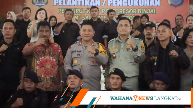Wali kota Binjai Hadiri Pelantikan Pengurus KB PP Polri Periode 2022 - 2027 - Wahana News Langkat