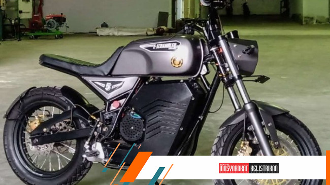Penampakan Motor Listrik yang Gahar dan Futuristik Buatan ITS ...