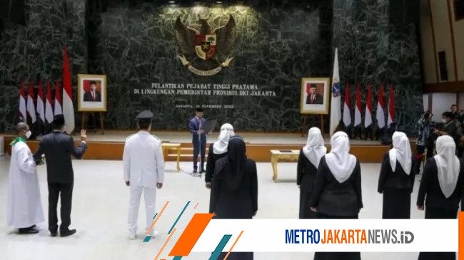 PJ Gubernur DKI Jakarta Lantik 11 Pejabat Eselon II - Metro jakarta News