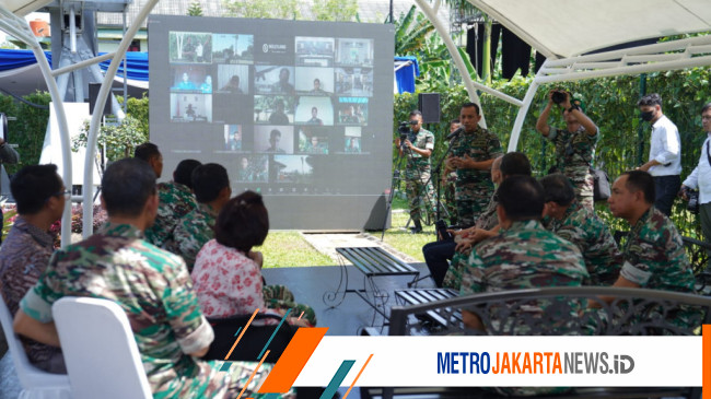 Kunjungi Hubstation TNI AD, Kasad Vicon dengan Pos Ramil Papua dan ...