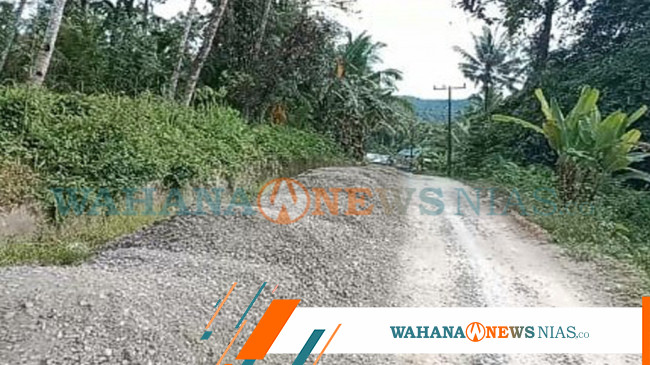 Imbas Proyek Jalan Nasional Rp 32 M di Nias Utara Putus Kontrak, Warga Keluhkan Polusi Debu ...