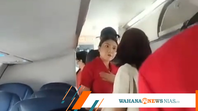 Viral Anggota DPRD Sumut Cekcok di Pesawat, Diduga Berupaya Mendorong dan Cekik Pramugari ...