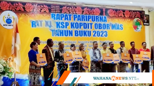 Gelar RAT XL Tahun Buku 2023, KSP Kopdit Obor Mas Beri Penghargaan "The Best Obor Mas Award ...