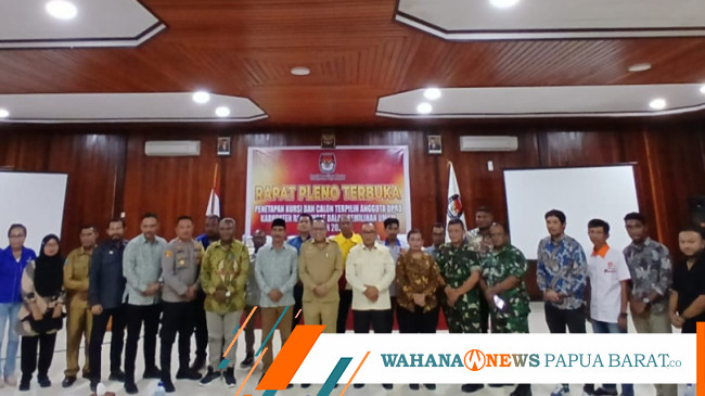 KPU Raja Ampat Resmi Tetapkan Kursi, Ini 20 Anggota DPRD Terpilih Tahun 2024 - Wahana News Papua ...
