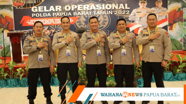 Polda Papua Barat Gelar Operasional Triwulan I Tahun 2022 - Wahana News Papua Barat