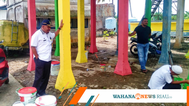 DLH Rokan Hilir Mulai Percantik Bangunan Peninggalan Sejarah Belanda ...