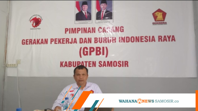 David Sidabutar : GPBI Cabang Samosir Bertekad Akan Memperjuangkan ...
