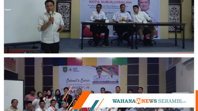 Muskot PMI ke-III Sukses Gelar Pemilihan Ketua Secara Aklamasi - Wahana ...