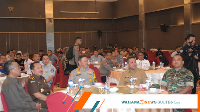 Rakor Lintas Sektoral, Kapolda Sulteng : Kesiapan Pengamanan Hari Raya Idul Fitri 1445 H ...