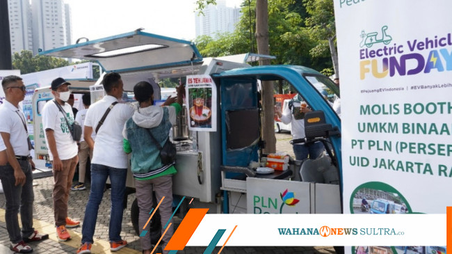 5 Gerobak Motor Listrik UMKM Binaan PLN Ramaikan EV FUNDAY - Wahana ...