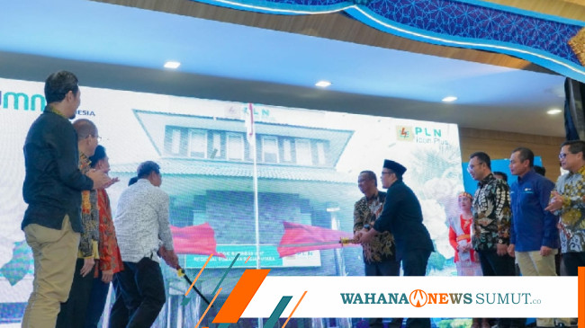 Wujudkan Medan Smart City, Aulia Rachman Resmikan Gedung Kantor PLN Icon Plus SBU Regional ...