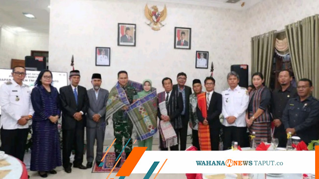 Pangdam I/BB Mayjen Rio Firdianto Kunjungan Kerja di Taput Disambut ...