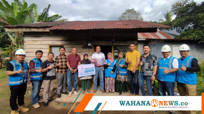 Sebanyak 50 Rumah Warga Kurang Mampu di Sumbar Dapat Sambungan Listrik Gratis dari PLN - Wahana News