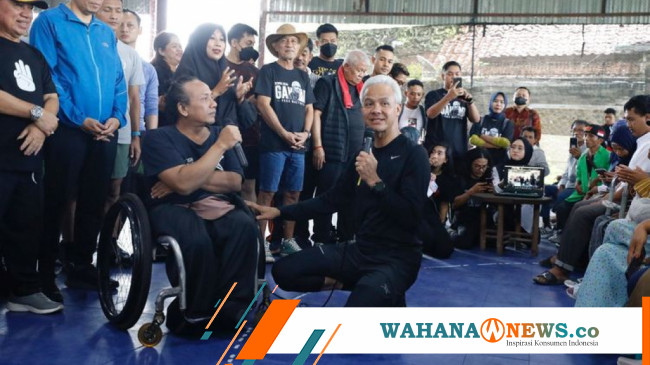 Janji Kesetaraan Ganjar Pranowo untuk Penyandang Disabilitas di Indonesia - Wahana News