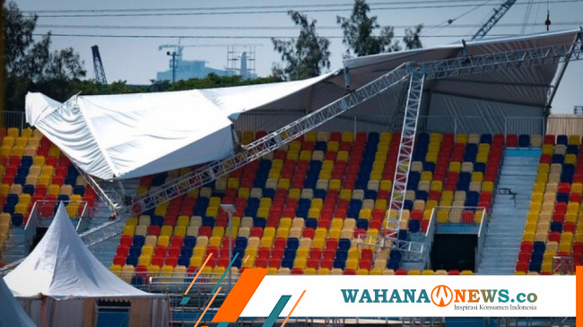 Atap Tribun Sirkuit Formula E Roboh, Panitia: Wajar Terjadi - Wahana News