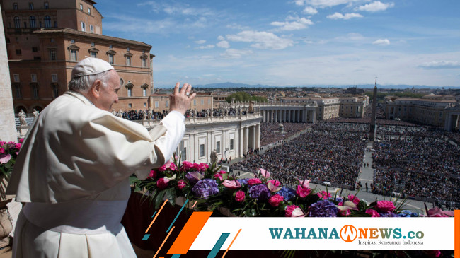 Ini Jadwal Kunjungan Paus Fransiskus ke Indonesia pada 3-6 September 2024 - Wahana News