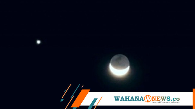 Besok Pagi, Venus-Bulan Sabit Jadi 'Mempelai' di Angkasa - Wahana News
