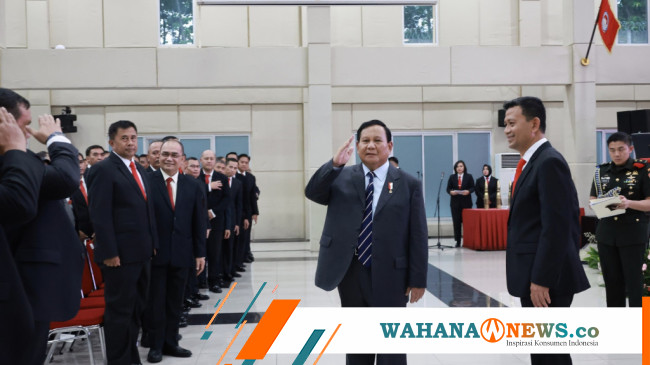 Menhan Prabowo Resmi Lantik Mayjen TNI Jonni Mahroza Sebagai Rektor ...
