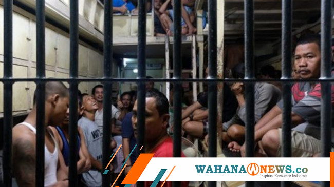 Lapas Bagansiapiapi Terpadat se-Indonesia, Kapasitas 100 Diisi 900 ...