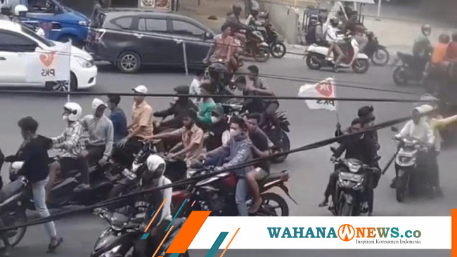 Klarifikasi PKS Sumut soal Konvoi Remaja Bawa Sajam dan Bendera Partai - Wahana News