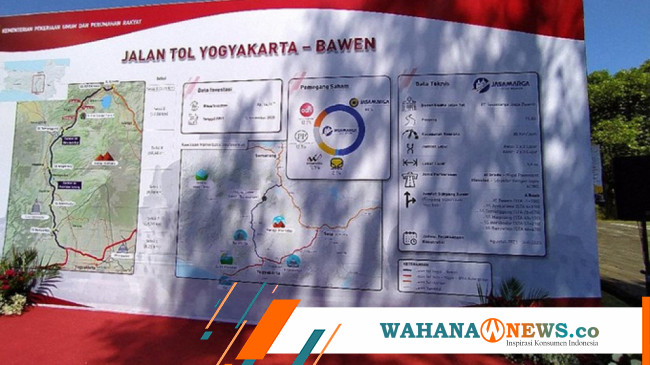 Dikebut, Pembebasan Lahan Tol Yogya-Bawen dan Yogya-YIA - Wahana News