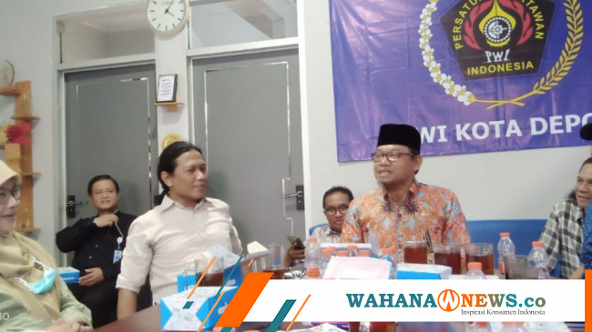 PWI Deklarasi Dukung Pemilu 2024 Damai Bersama Ketua DPRD Kota Depok - Wahana News