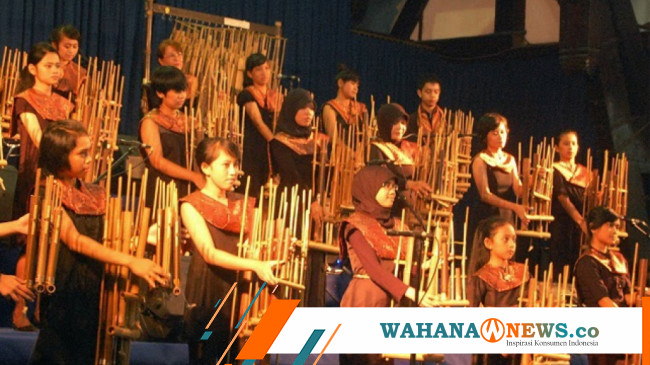 Keren! Konser Angklung Saung Udjo Pukau Penonton Piala Dunia 2022 - Wahana News