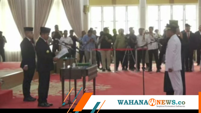 Wakajati Provinsi Babel Sugeng Riyanta Dilantik Menjadi Pj Bupati Tapteng - Wahana News