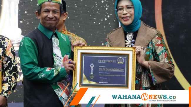 Fatma Saifullah Yusuf Raih Penghargaan Tokoh Penggerak UMKM - Wahana News