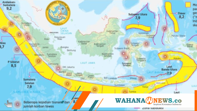 Peta Gempa 2024 Ungkap 14 Zona Megathrust Baru, Ancaman Makin Terukur ...